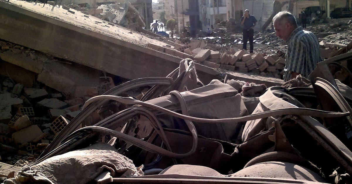 Suicide bomb kills 4 at Syrian security compound - CBS News