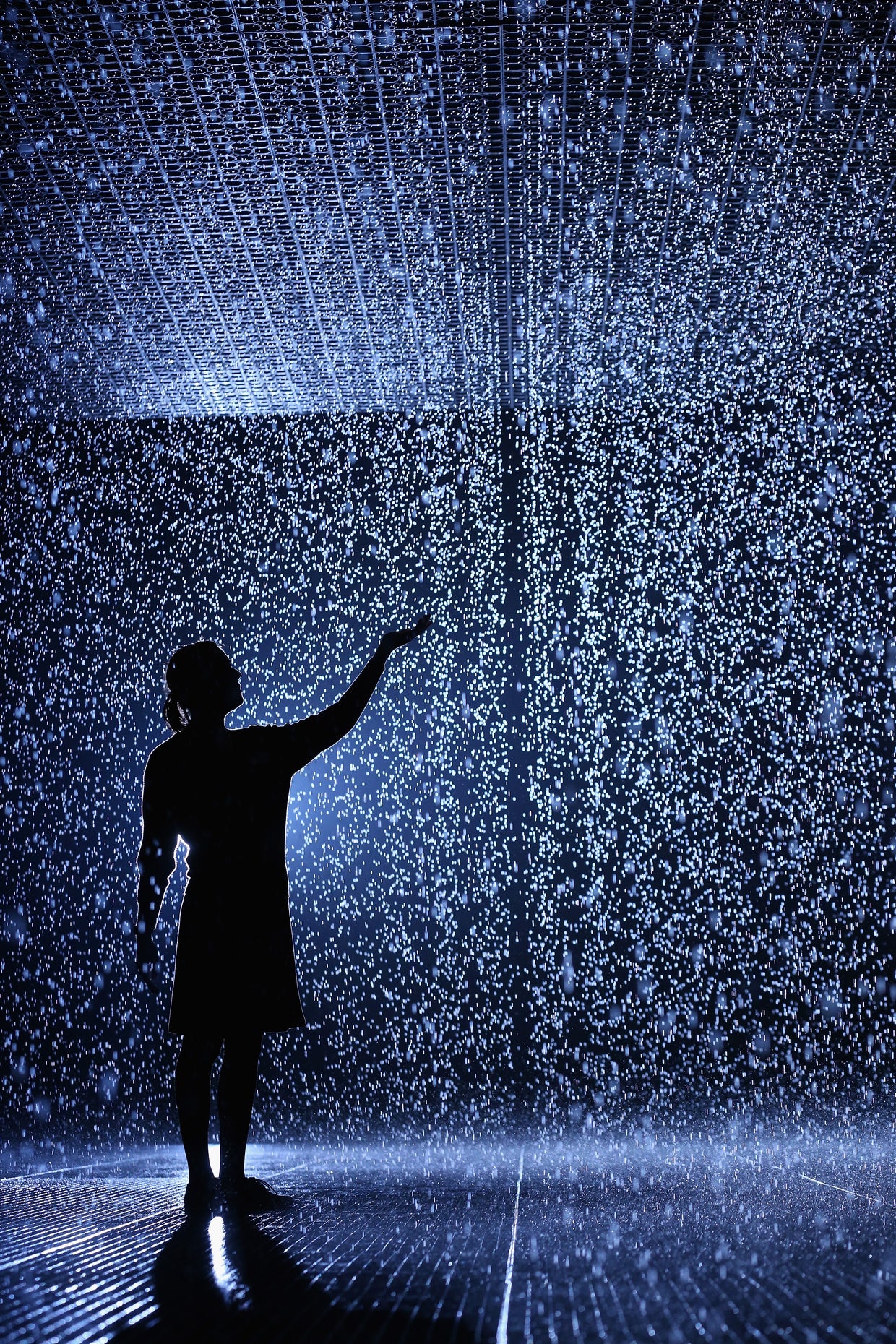'Rain Room' art installation