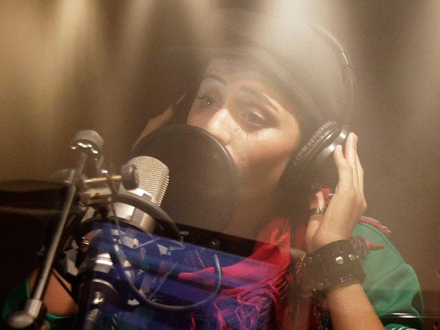 Afghanistan's first female rapper