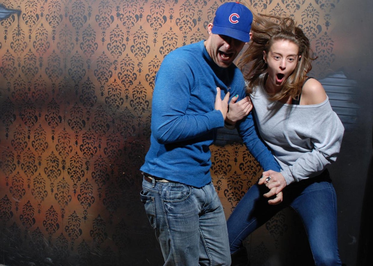 Terrified reactions at haunted house, Pt. 4
