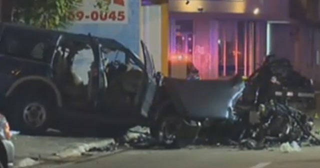 Father, son killed in apparent drag racing crash - CBS News