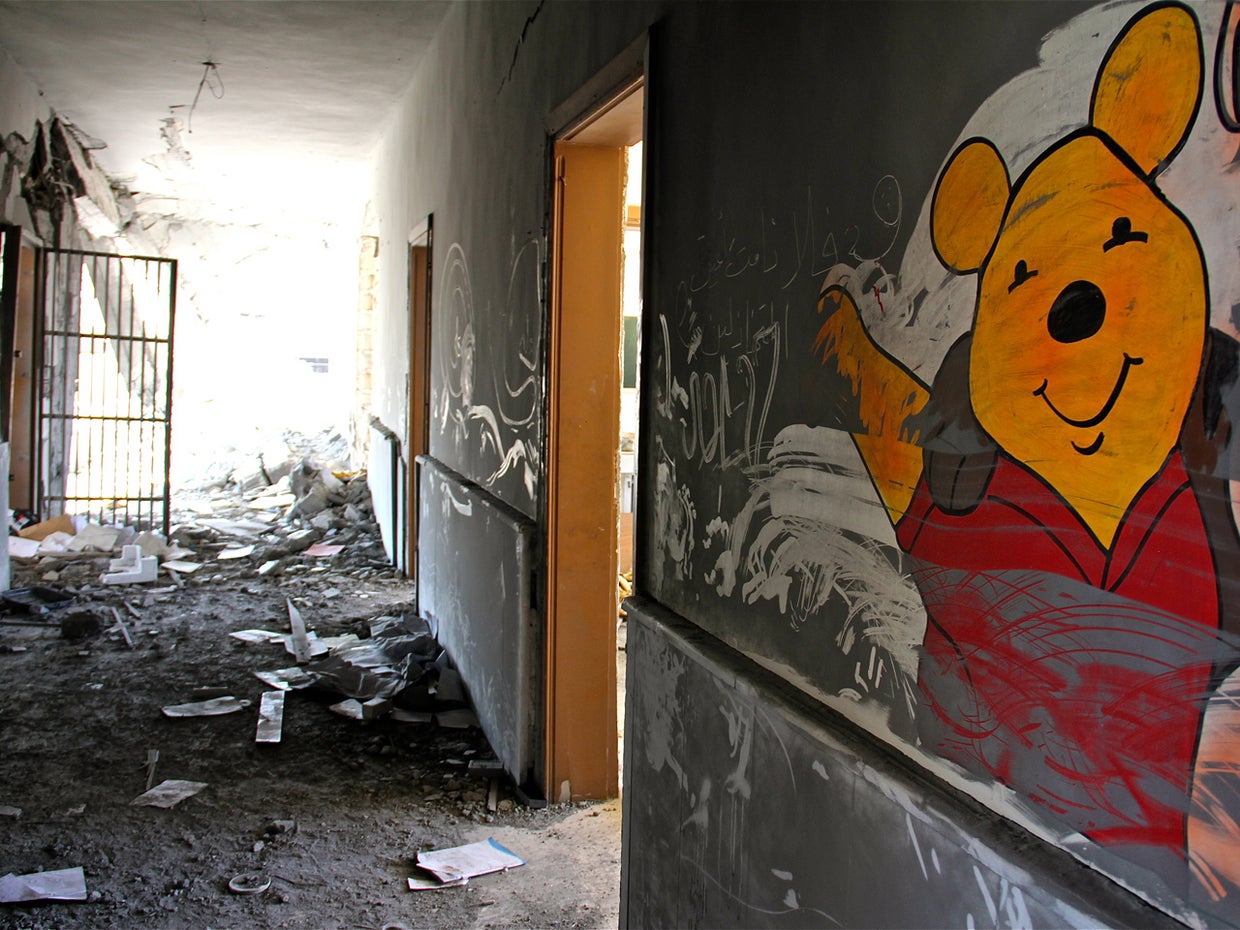 "Bunker schools" for Syrian kids