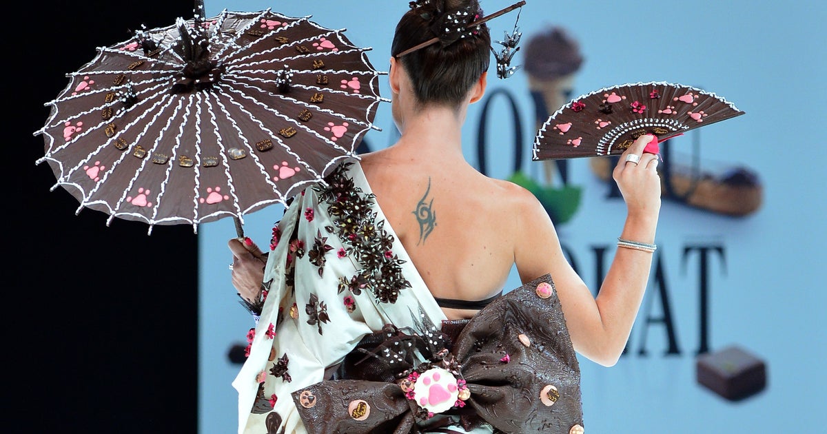 Clothes made out of chocolate