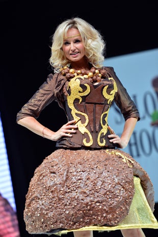 Clothes made out of chocolate