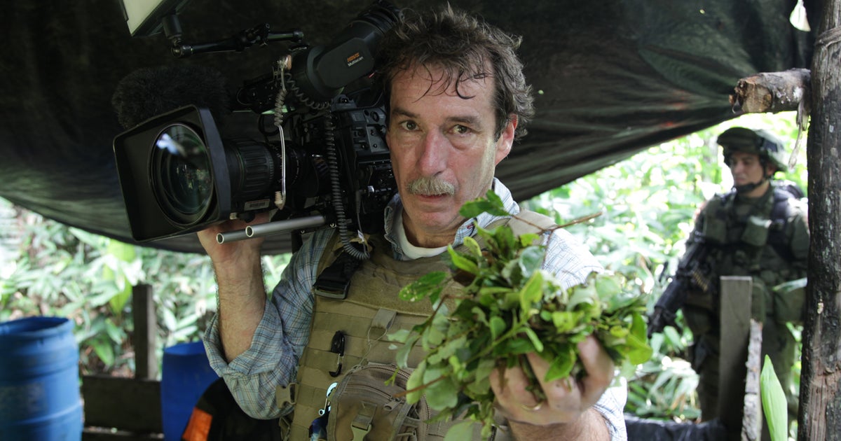 Filming a Colombian drug lab raid