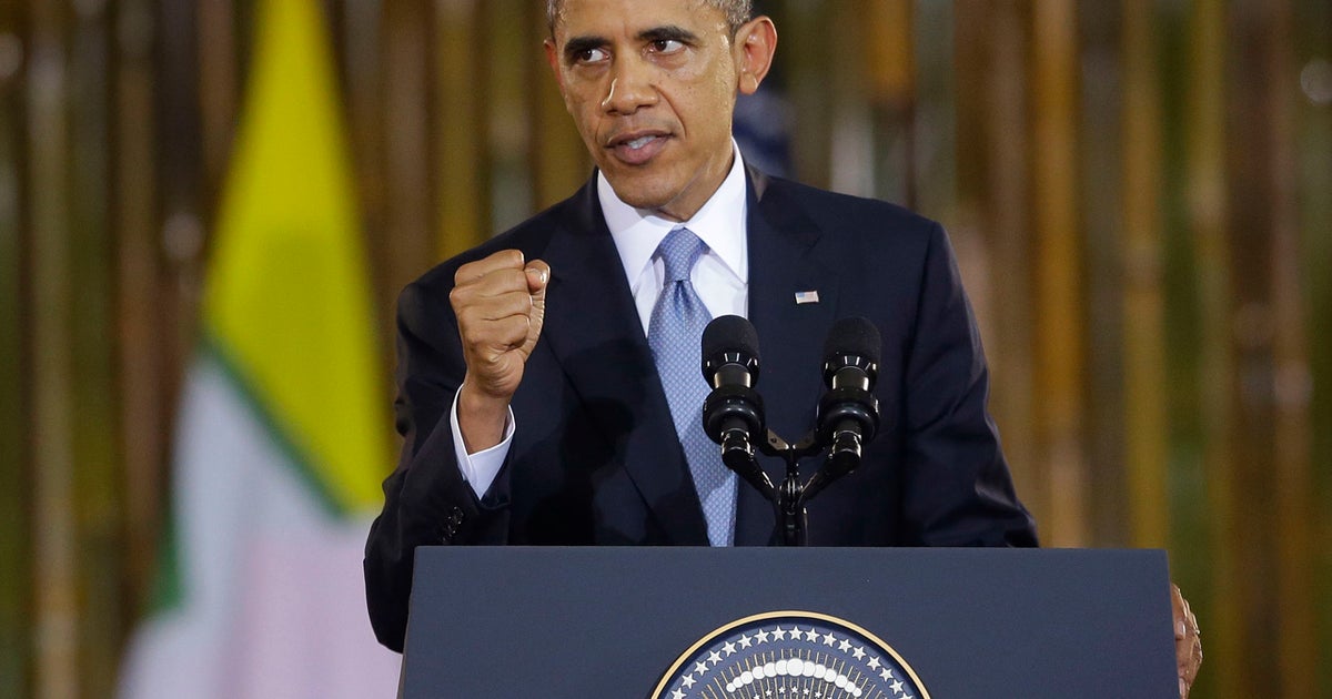 Obama: "Something is stirring" in Burma - CBS News