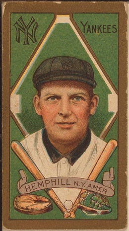 Baseball cards from 1880s-1910s