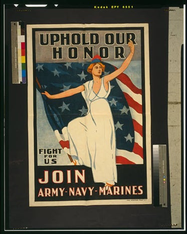 Vintage World War I posters