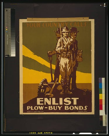 Vintage World War I posters