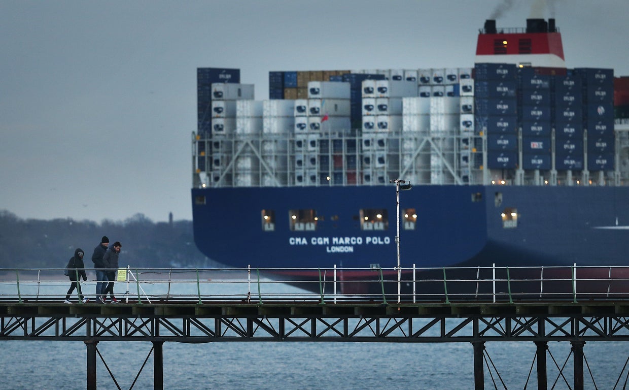 World's biggest container ship