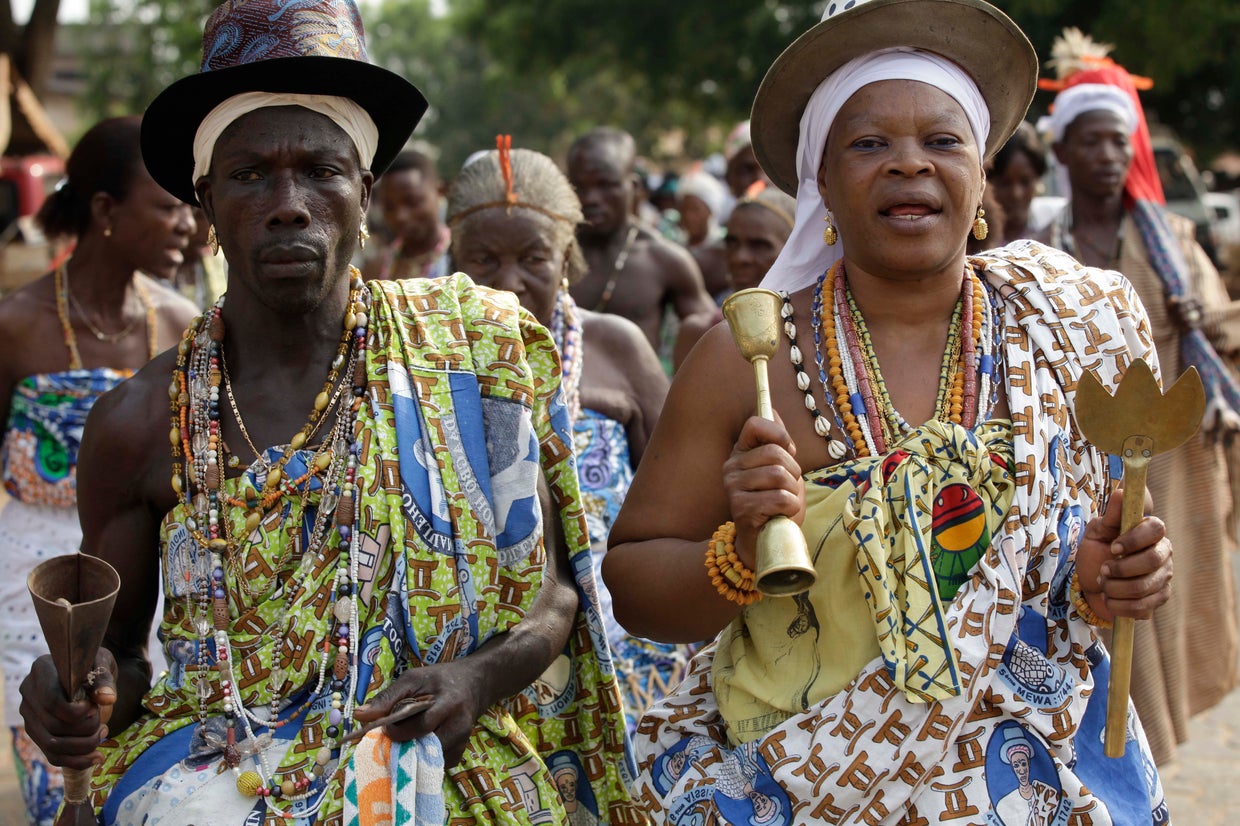 Voodoo festival in West Africa