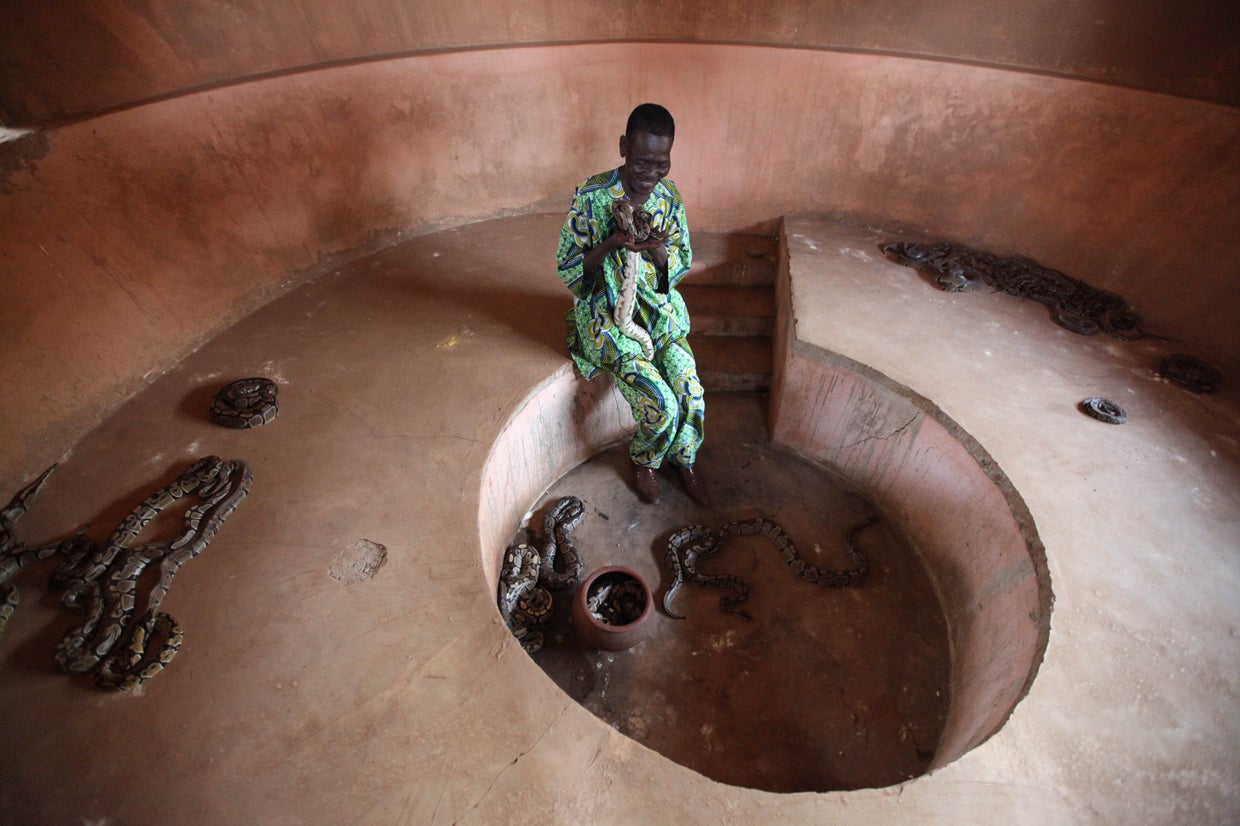 Voodoo festival in West Africa