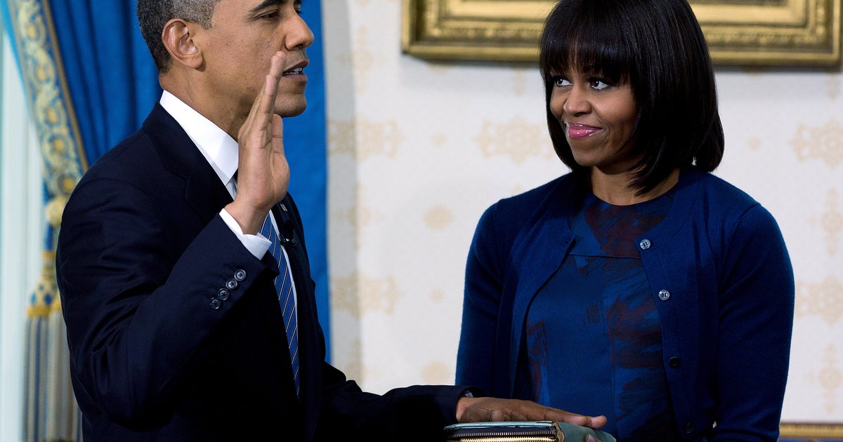 President Obama Takes Oath Of Office