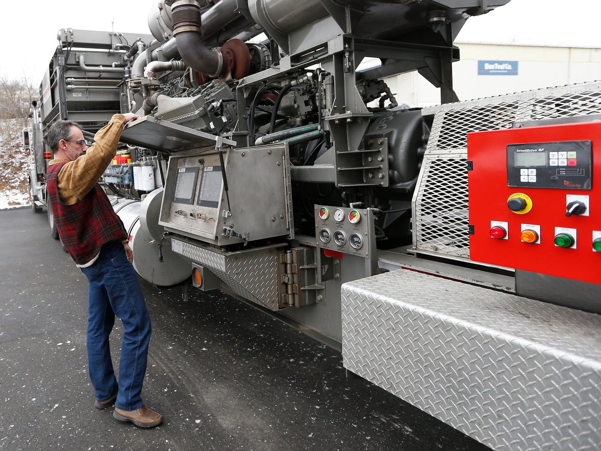 Fracking for natural gas