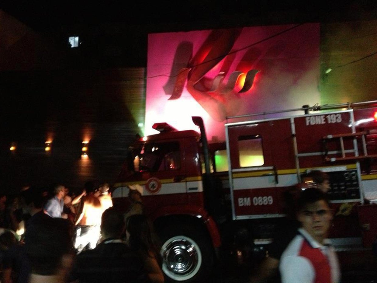 More than 200 die in Brazil nightclub fire