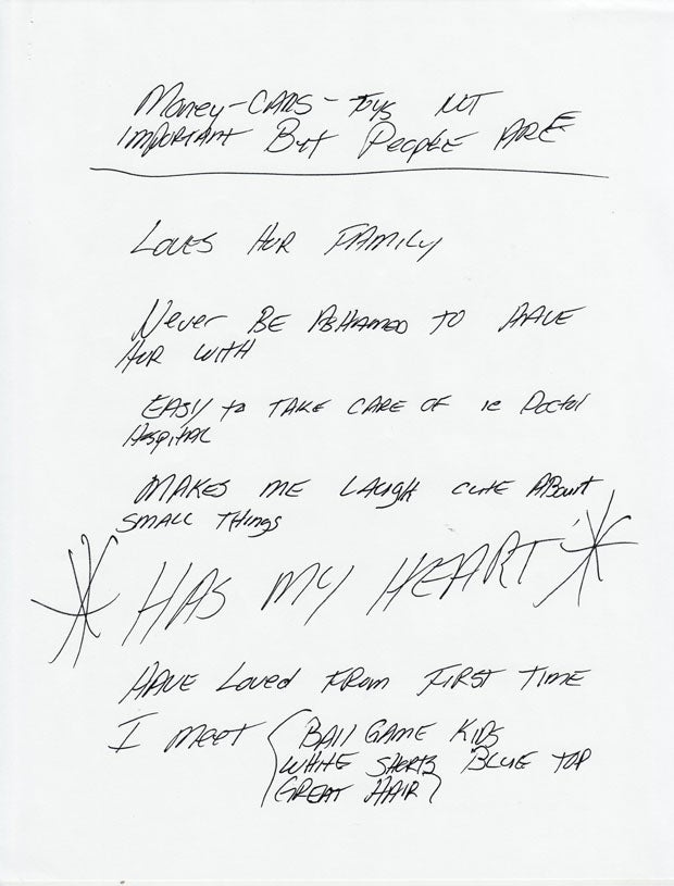 Joe Caronna's love letter to Becky Black