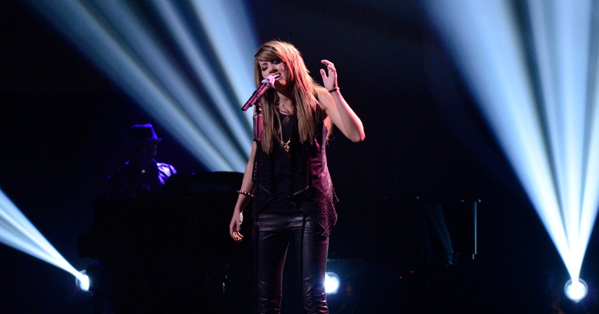 "American Idol": Top 9 contestants take on the Fab Four - CBS News
