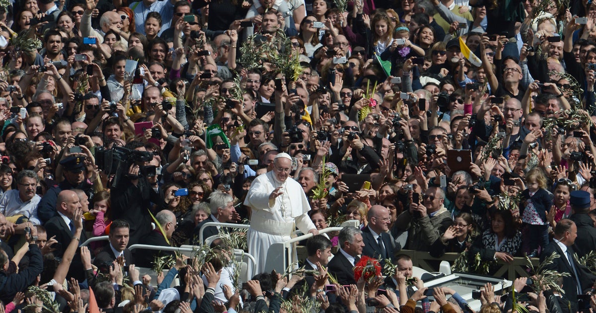 Pope Francis opens Catholics' Holy Week - CBS News