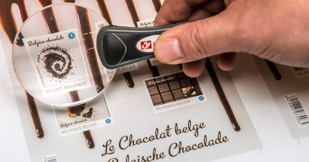 Chocolate stamps offer tasty Easter treat in Belgium - CBS News