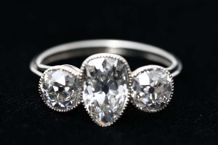 Titanic's jewels on display