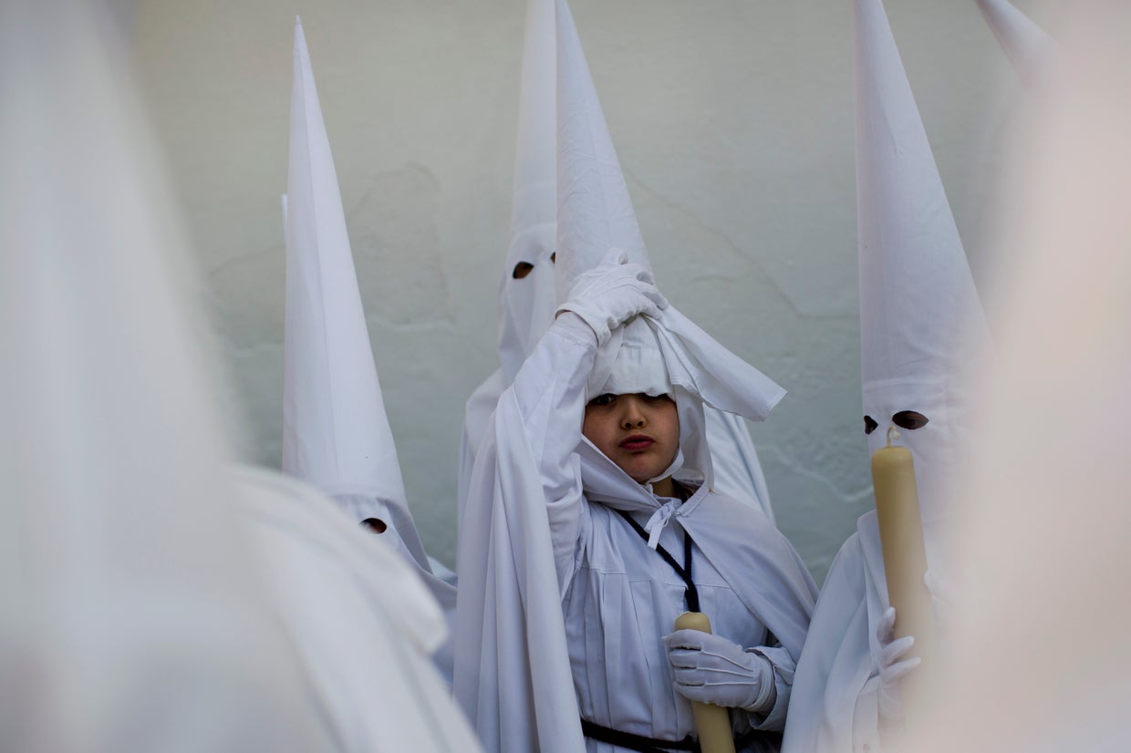 Haunting images of Holy Week in Spain