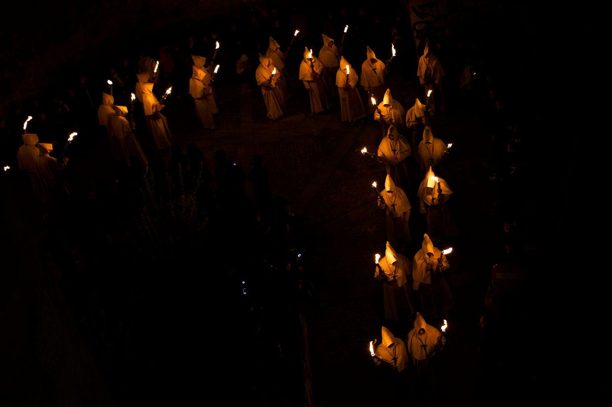 Haunting images of Holy Week in Spain