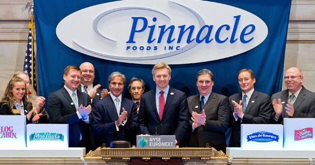 Pinnacle Foods jumps in trading debut - CBS News