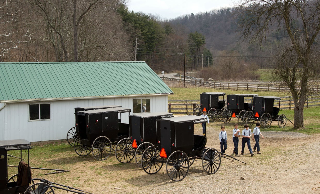 Rare look inside Amish community