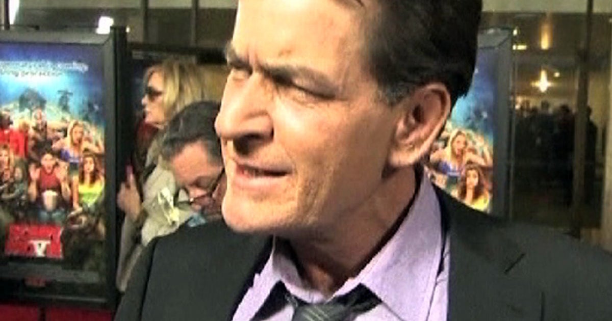 Charlie Sheen, co-stars talk "Scary Movie 5" at L.A. premiere - CBS News