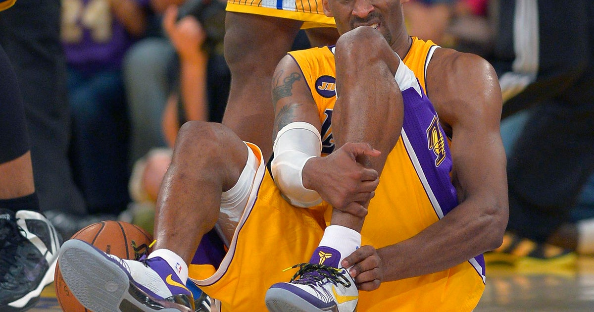 Kobe Bryant's season over after tearing Achilles - CBS News