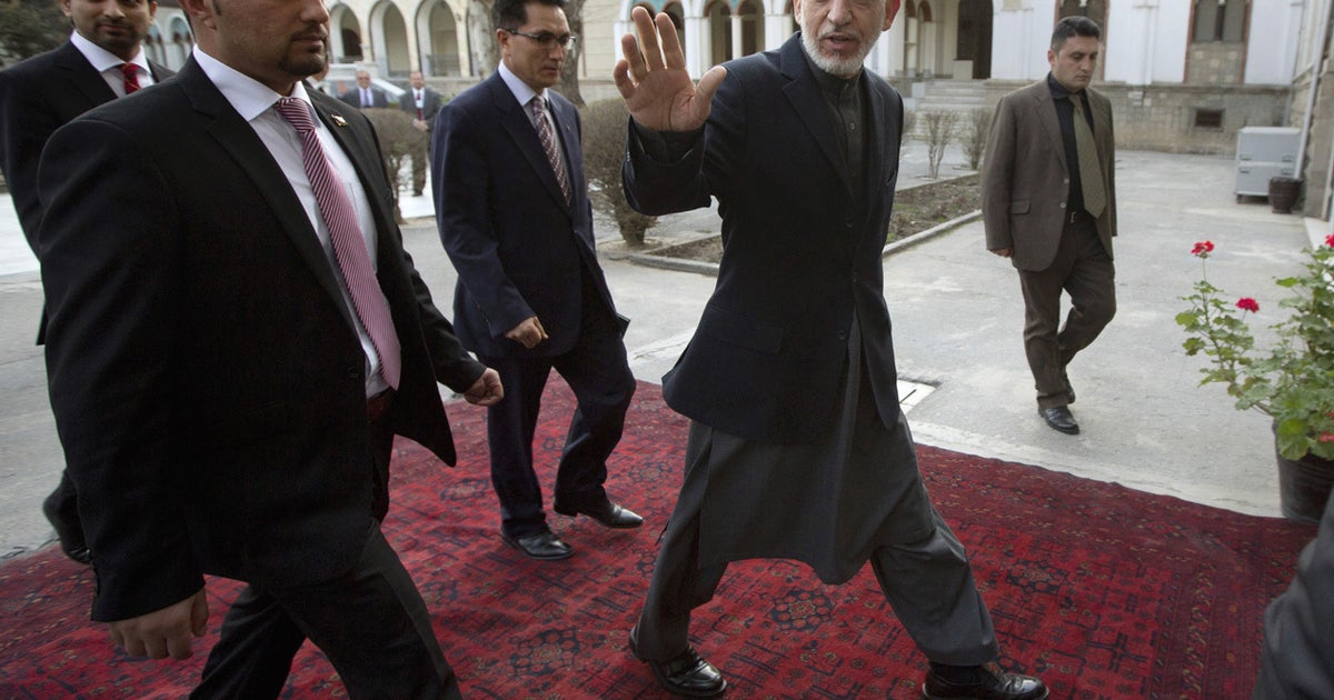 Karzai: U.S. gives cash to national security team - CBS News