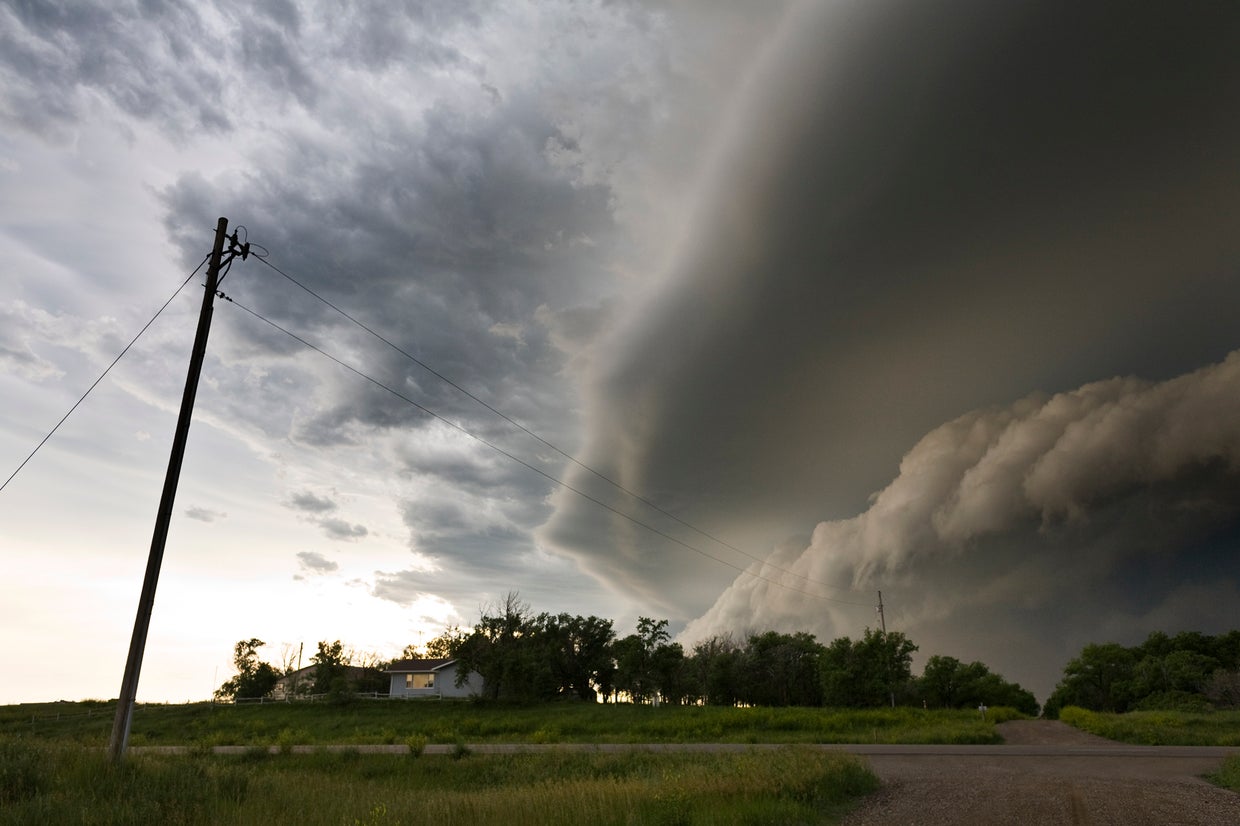 Stunning storm clouds