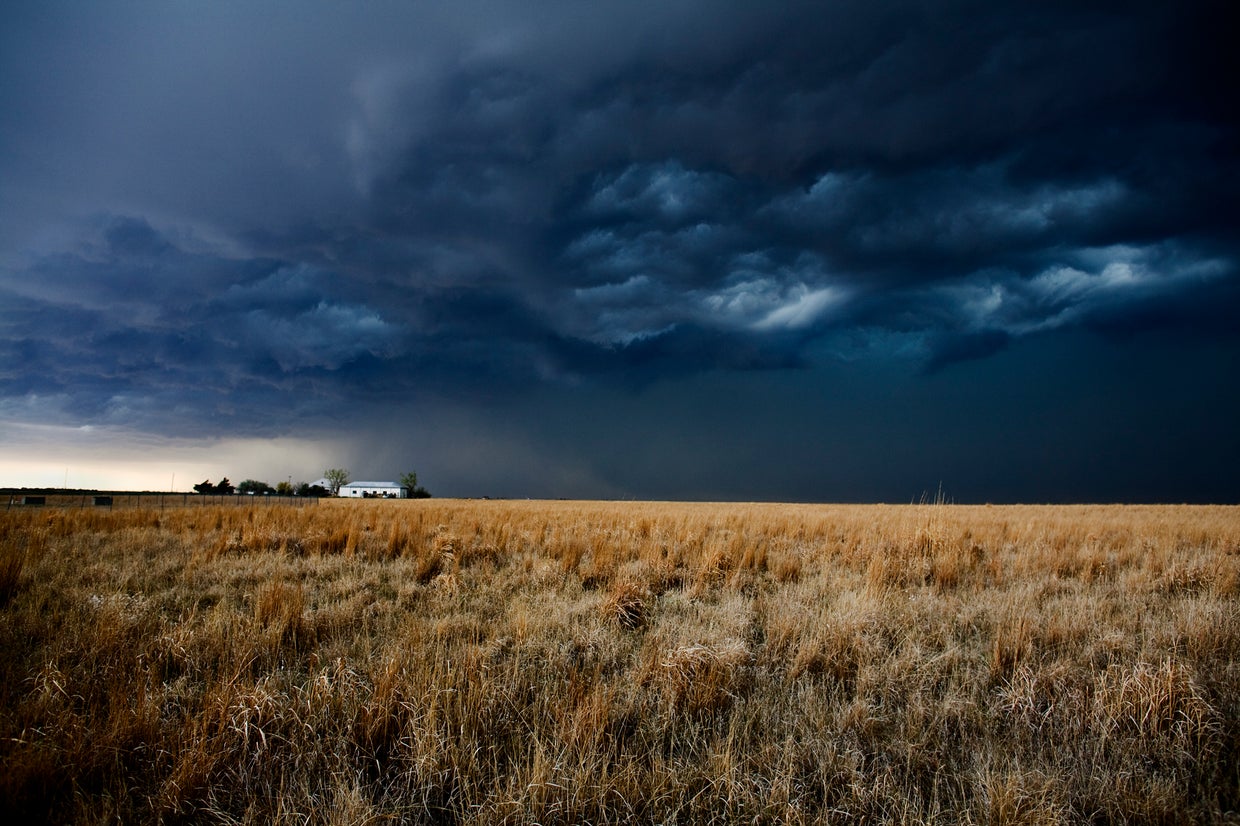 Stunning storm clouds