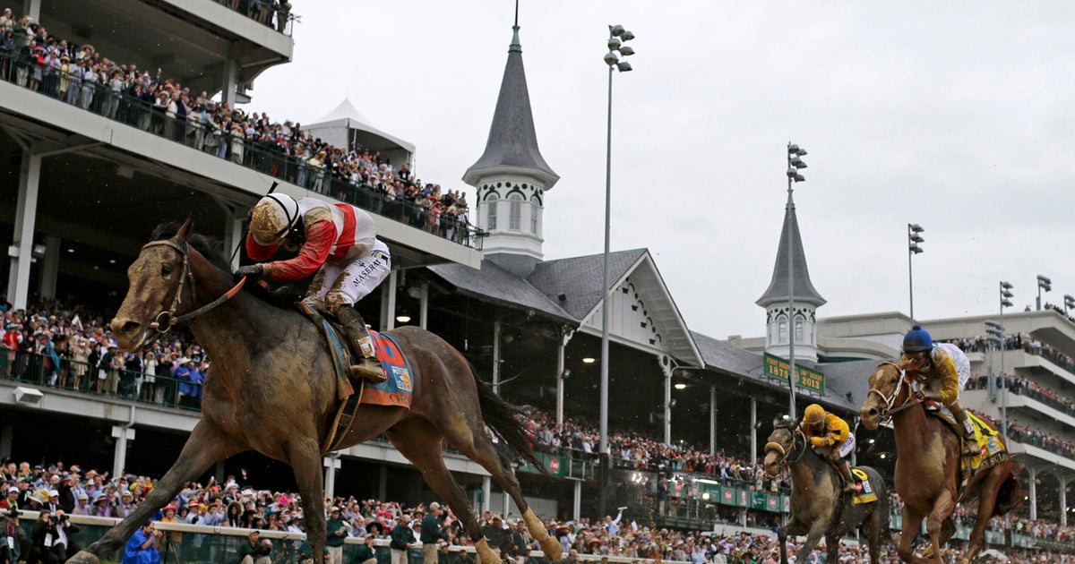 Kentucky Derby won by Orb on muddy track - CBS News