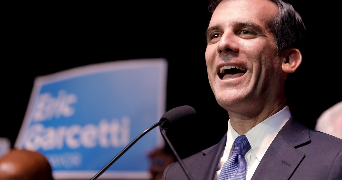 Garcetti elected Los Angeles mayor - CBS News