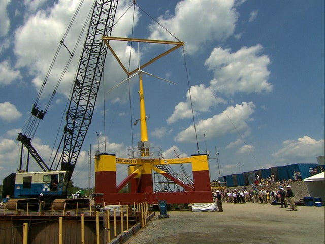 Generating electric power courtesy of the sea - CBS News
