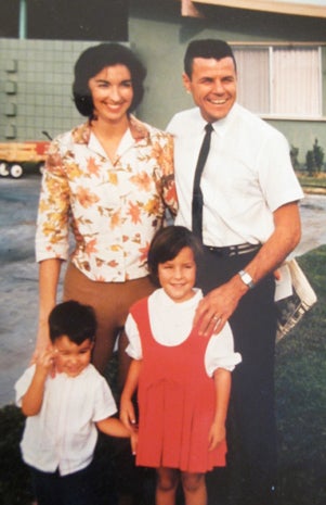 Astronaut family portraits