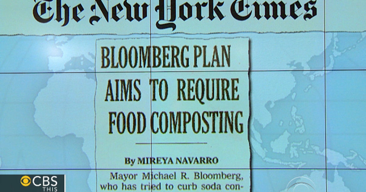 Headlines: Bloomberg to announce composting plan - CBS News