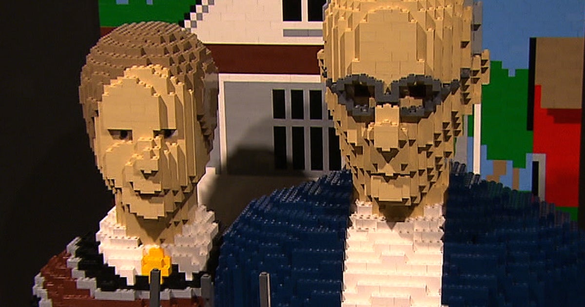 Artist's mind-boggling Lego creations - CBS News