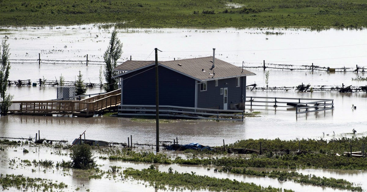 Flood emergency continues in western Canada - CBS News