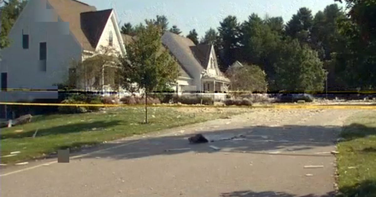 Police: 1 missing after Maine condo explosion - CBS News