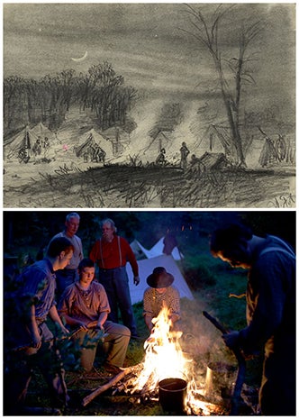 Gettysburg: Then and now