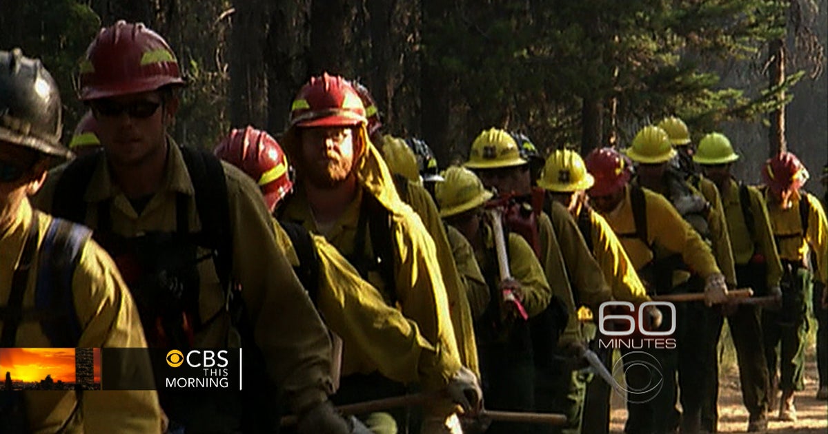 Hotshots training unveiled in 60 Minutes report - CBS News