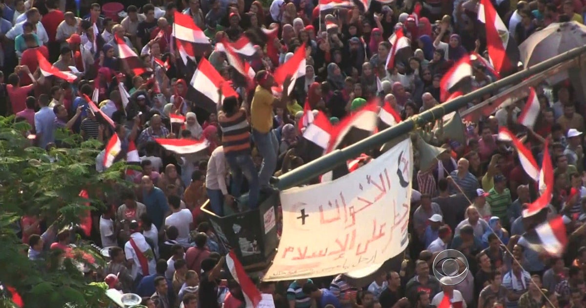 Egyptian military ousts president Morsi - CBS News