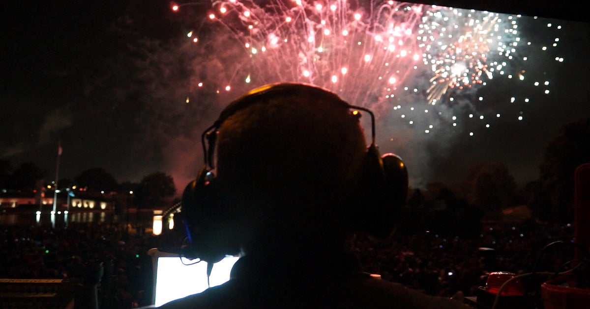 Behind the technology of fireworks - CBS News