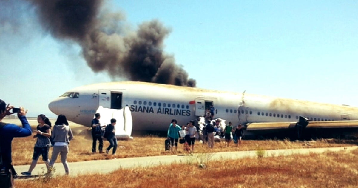 Witness: Plane performed "diagonal cartwheel" after SFO crash - CBS News
