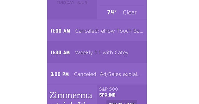 Get a summary of your day on your iPhone - CBS News