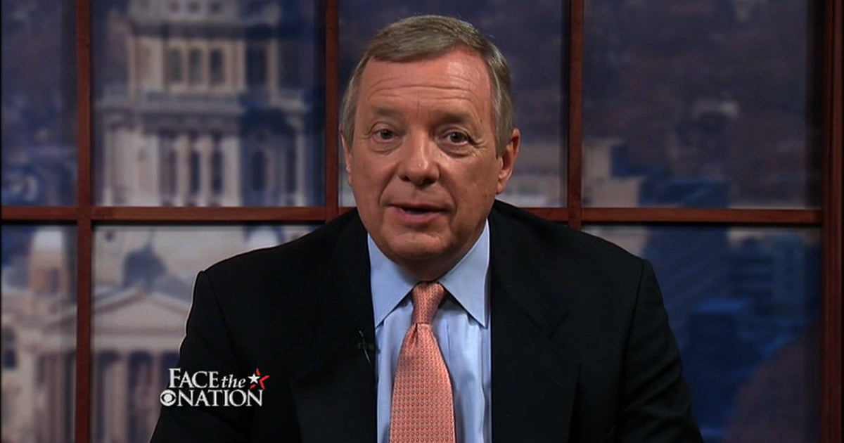 Durbin: House GOP ignored "winning formula" with farm bill - CBS News