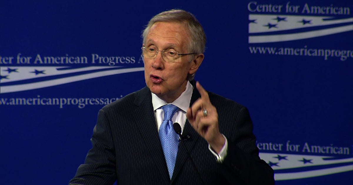 Reid: "Really true" that Congress doesn't get anything done - CBS News