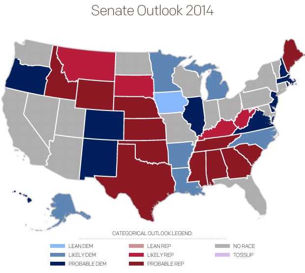 Senate 2014 outlook: A high-stakes cycle begins - CBS News